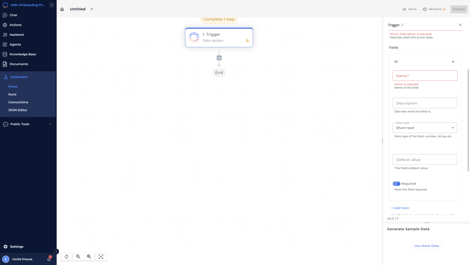 Odin AI Task Automator: Simplifying Multi AI Agent Workflows