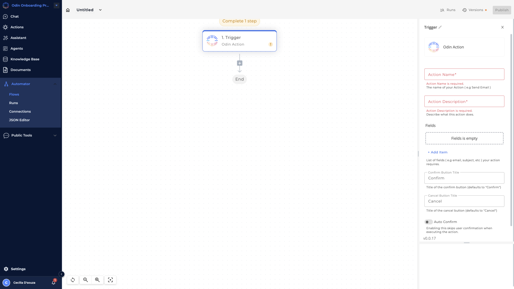 Odin AI Task Automator: Simplifying Multi AI Agent Workflows
