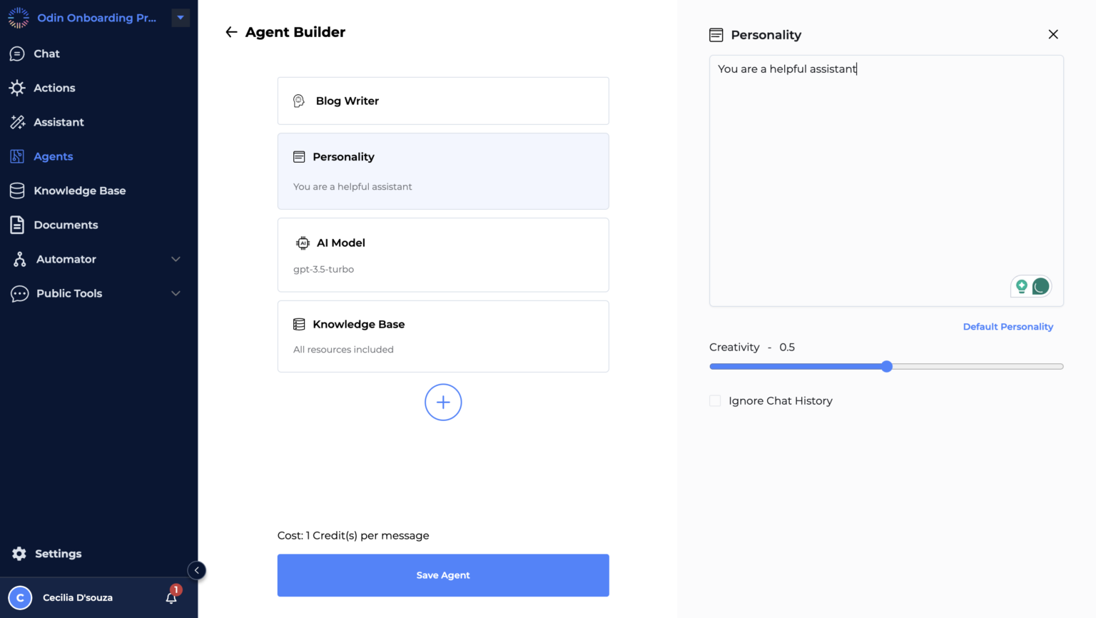 Odin AI Task Automator: Simplifying Multi AI Agent Workflows