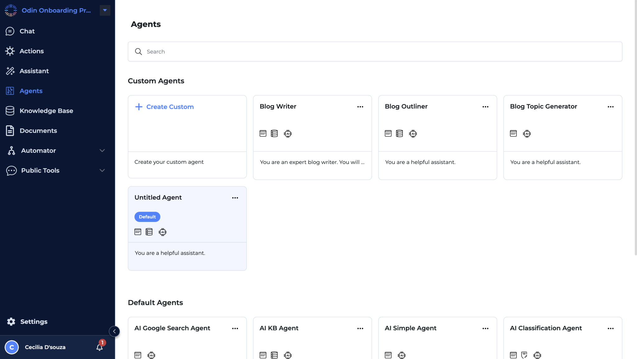 Odin AI Task Automator: Simplifying Multi AI Agent Workflows
