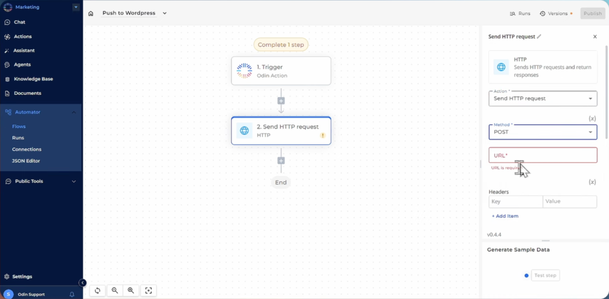 Odin AI Task Automator: Simplifying Multi AI Agent Workflows