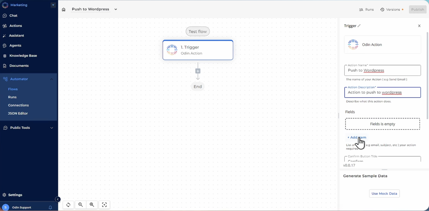 Odin AI Task Automator: Simplifying Multi AI Agent Workflows
