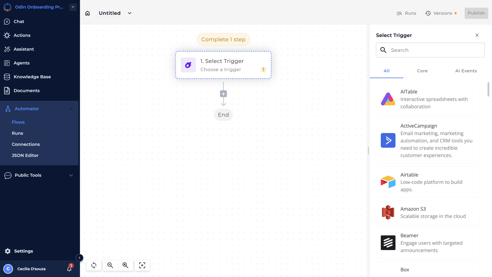 Odin AI Task Automator: Simplifying Multi AI Agent Workflows
