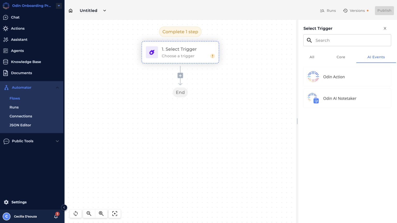 Odin AI Task Automator: Simplifying Multi AI Agent Workflows