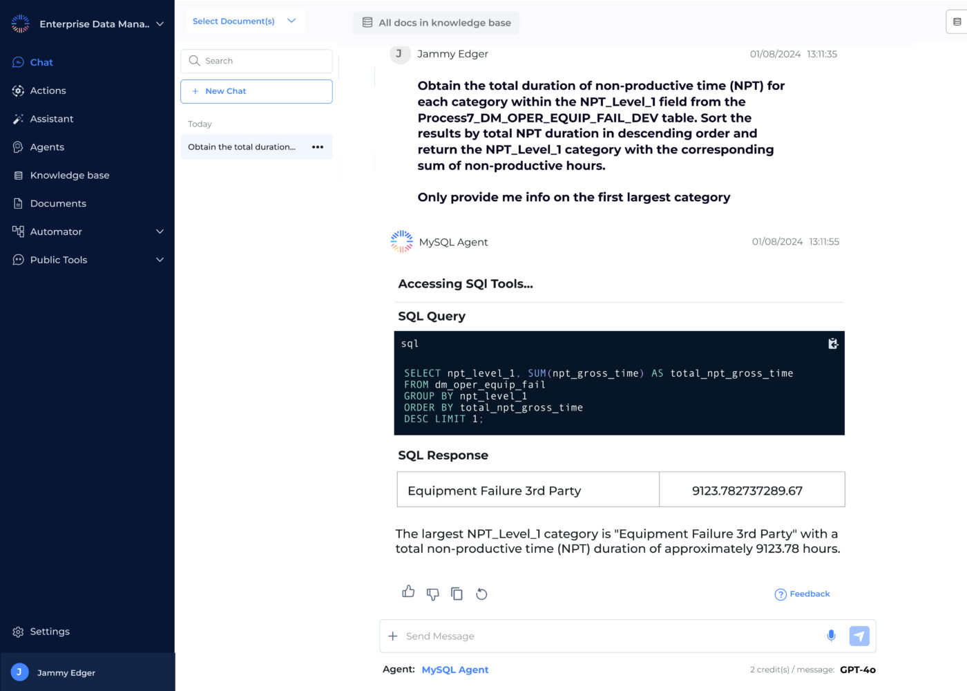 MySQL Integration with Odin AI: Empower Your Knowledge Base MySQL Integration with Odin AI: Empower Your Knowledge Base