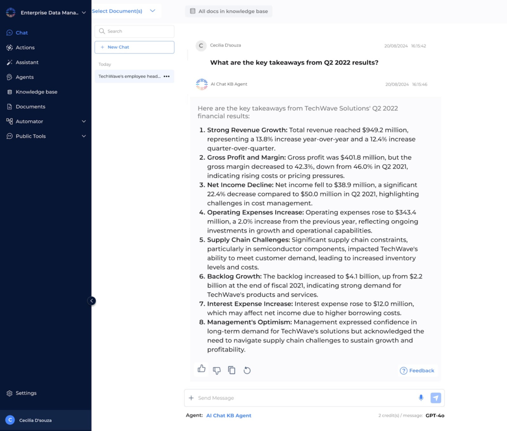 AI Powered Knowledge Base for Smarter Customer Support